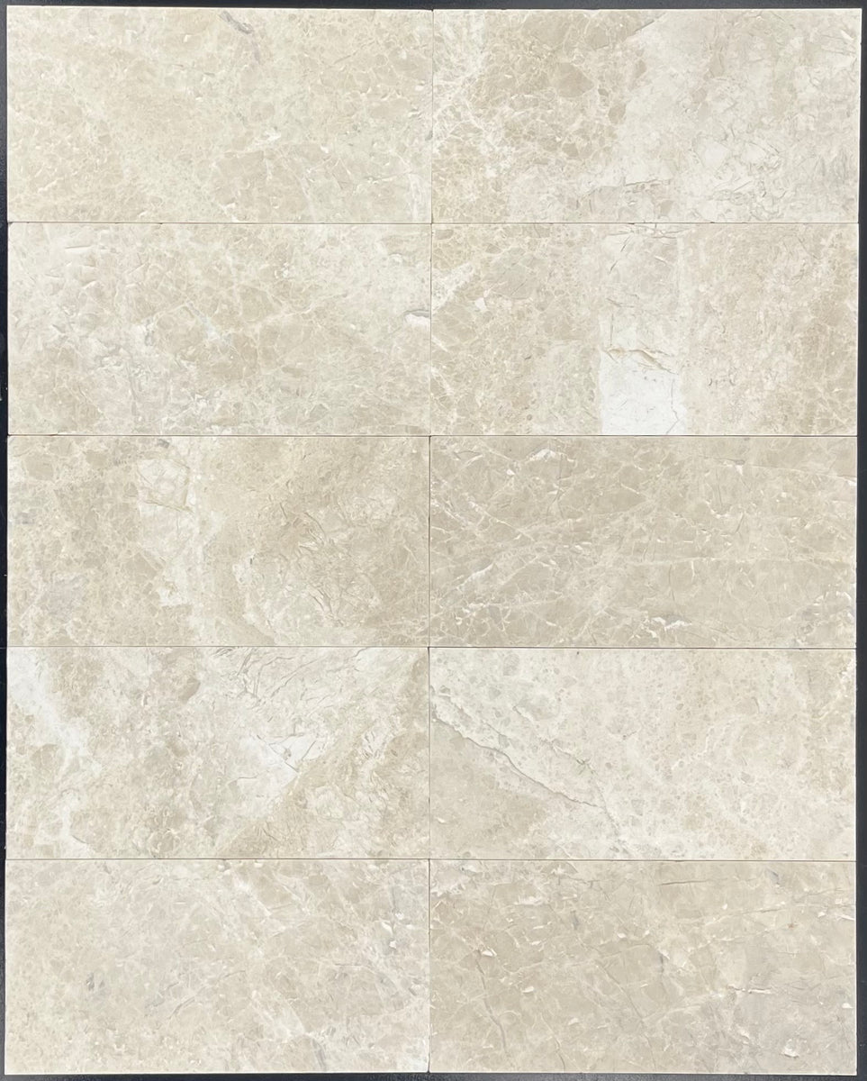 Vanilla Royale 6" x 12" Honed – Elon Tile & Stone