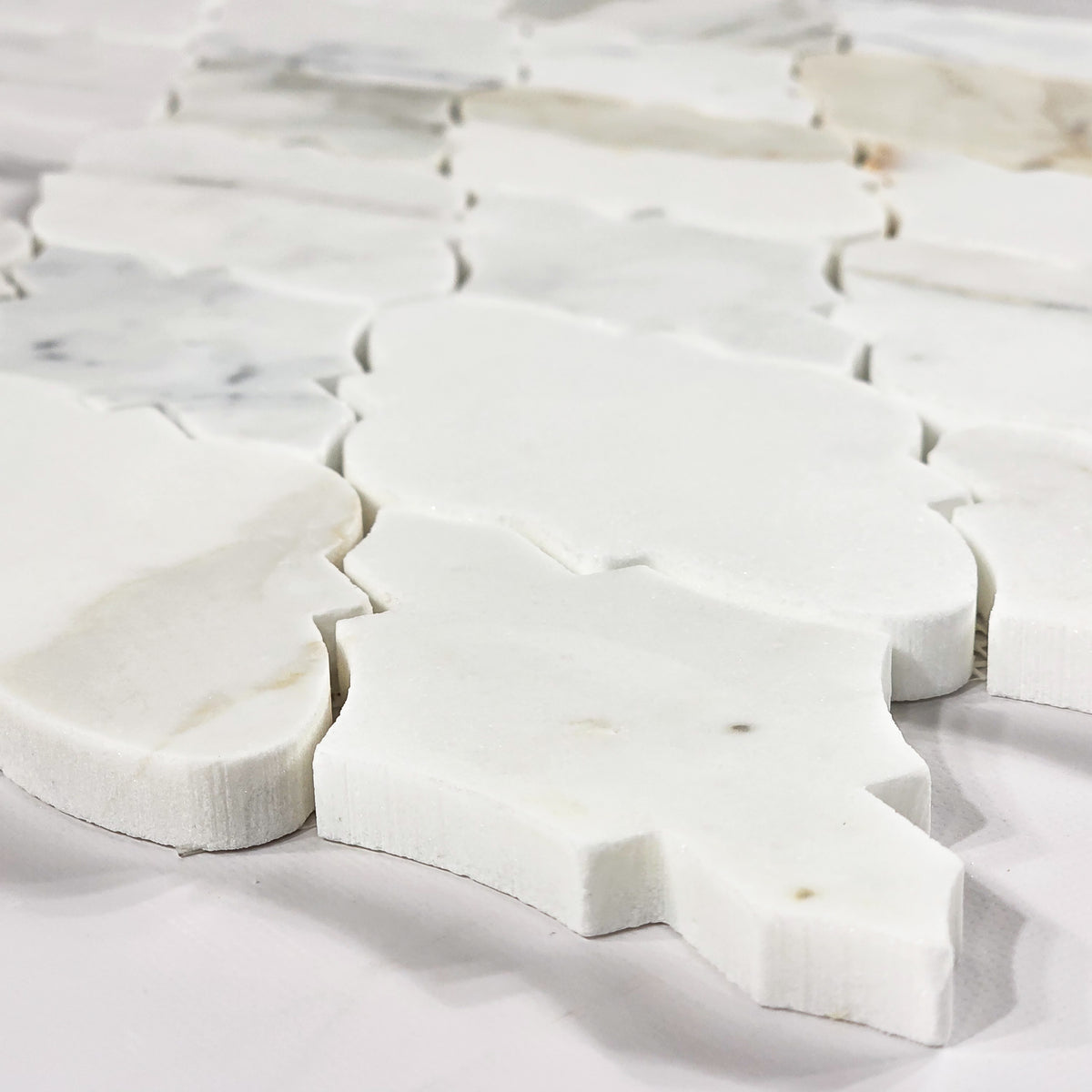 Calacatta Gold Elisa Mosaic Honed – Elon Tile & Stone
