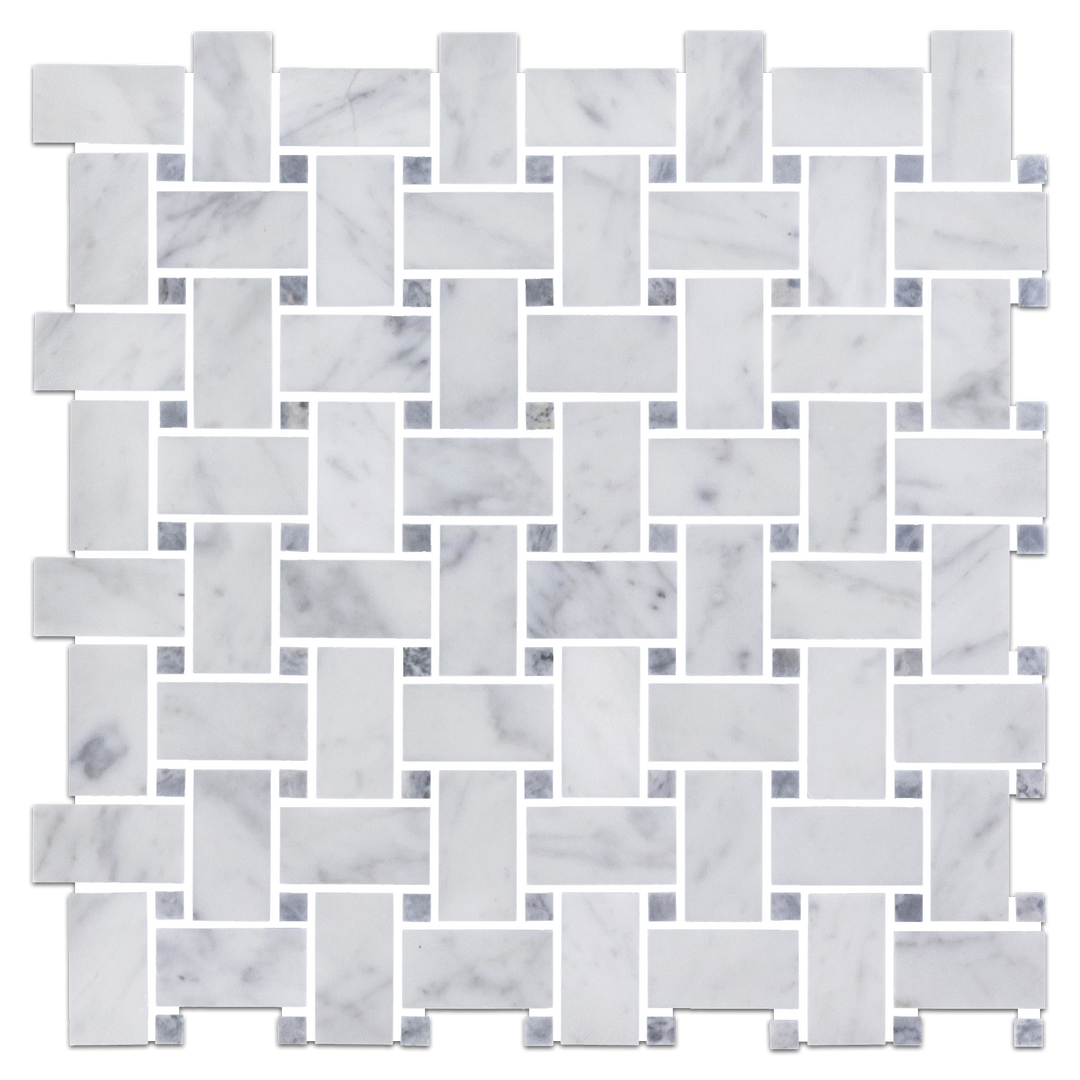 Basketweave Mosaics – Elon Tile & Stone