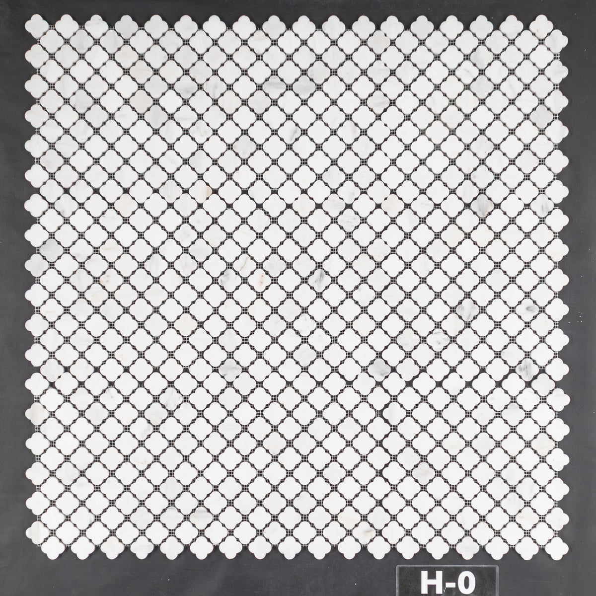 Pearl White Clover Mosaic Honed – Elon Tile & Stone
