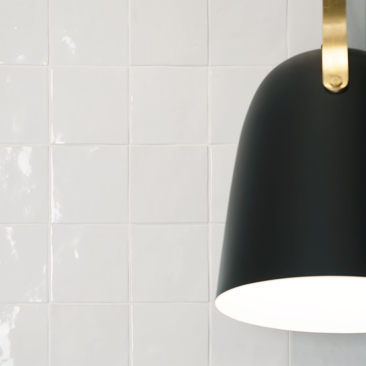 Lagos Ceramic White 4" x 4" Glossy – Elon Tile & Stone