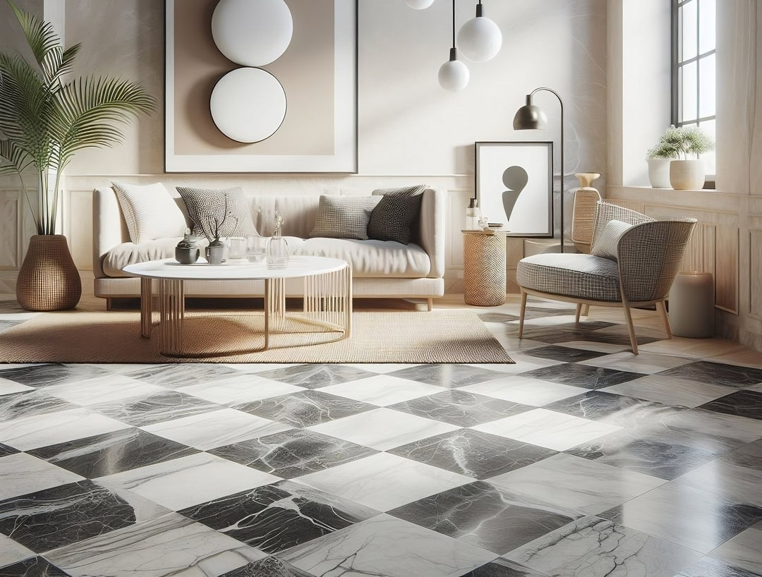 Checkerboard Inspirations – Elon Tile & Stone