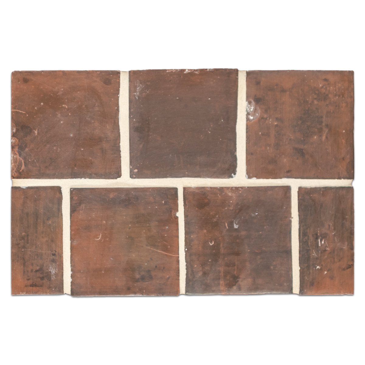 Walnut Stained Saltillo 4" x 4" Clear Semi Gloss Field Board – Elon ...