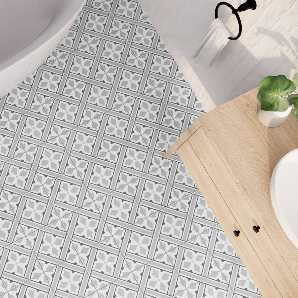 Barcelona Howard Grey 18" x 18" – Elon Tile & Stone