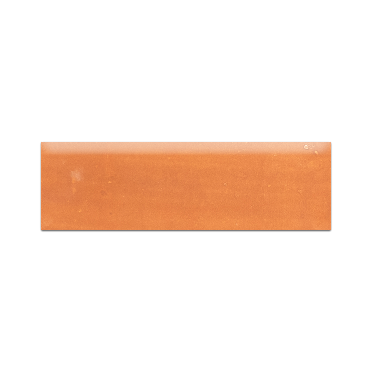 Soft Brown Stained Terracotta 4" x 12" Base Molding Clear Semi Gloss ...
