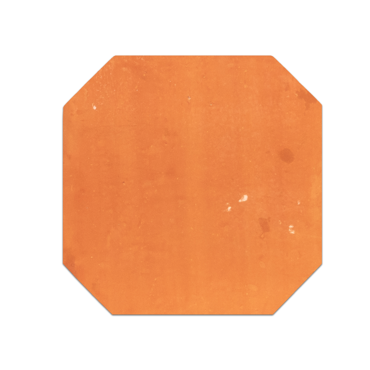 Brick Red Stained Terracotta 8" Octagon Clear Semi Gloss – Elon Tile ...