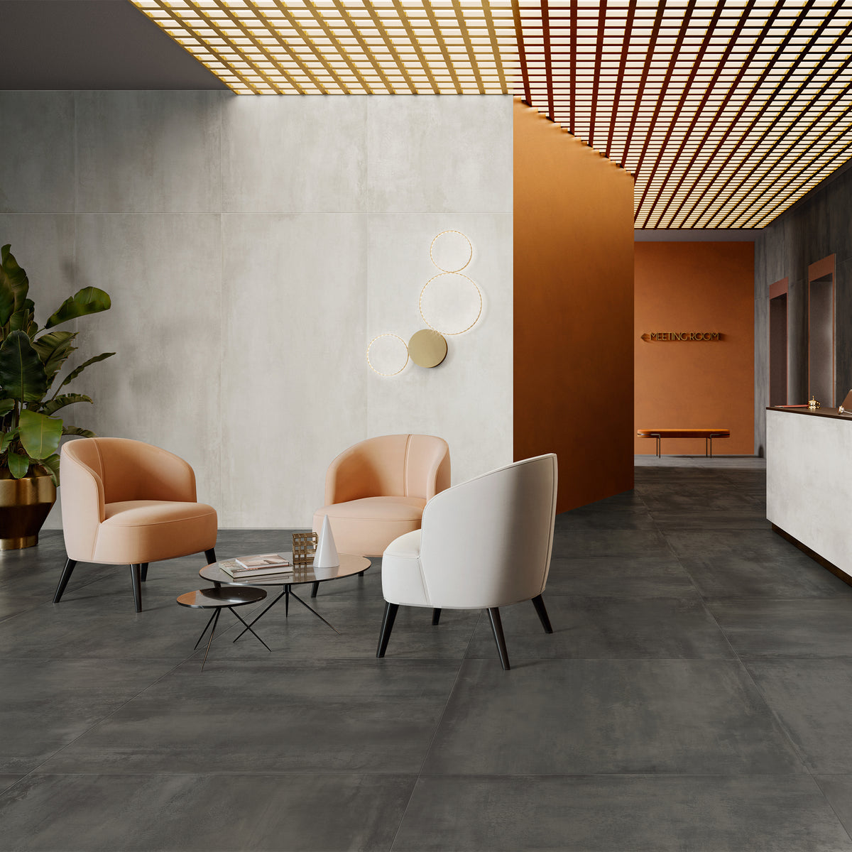 Element Porcelain Carbon 48" x 48" Honed – Elon Tile & Stone