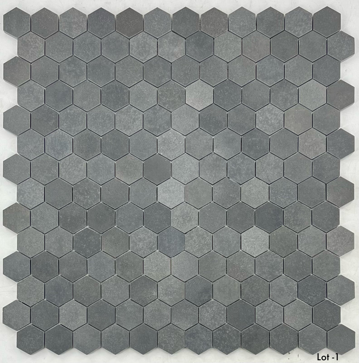 Grey Basalt 2" Hexagon Mosaic Honed – Elon Tile & Stone