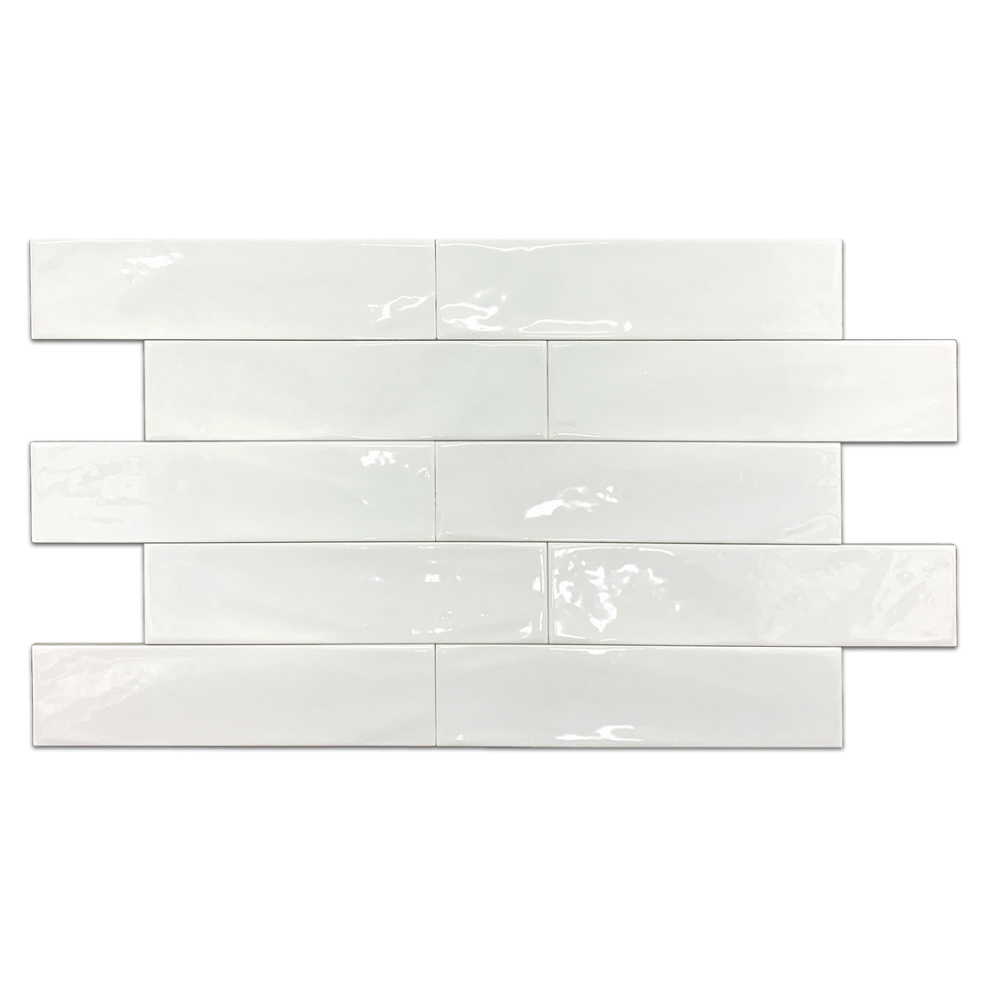 Opal Snow 3" x 12" Ceramic Glossy – Elon Tile & Stone