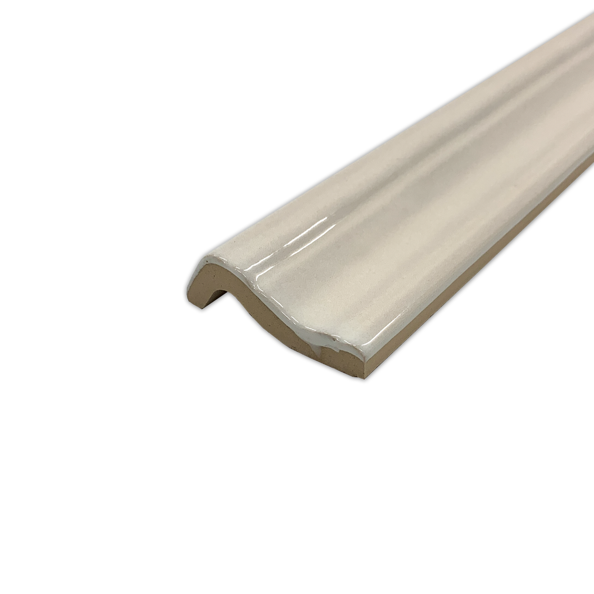 Opal Ivory Chair Rail Glossy – Elon Tile & Stone