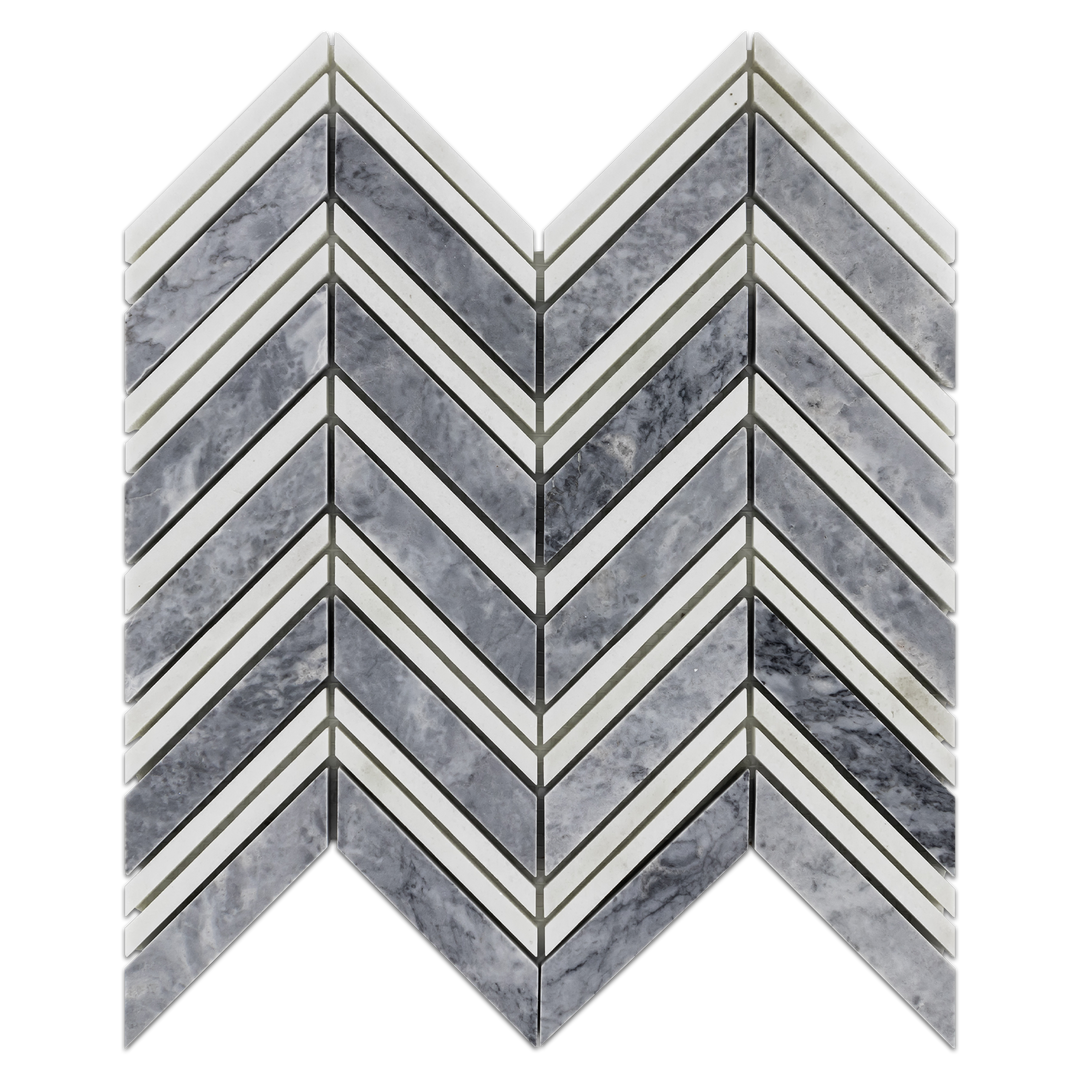 Chevron Mosaics – Elon Tile & Stone