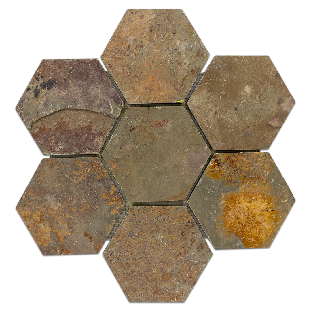 Hexagon Mosaics – Page 2 – Elon Tile & Stone